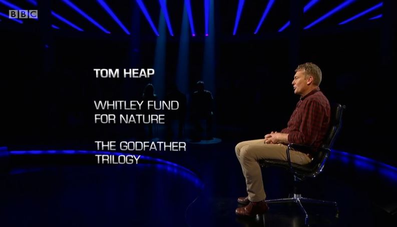 Tom Heap on Celebrity Mastermind | Whitley Award